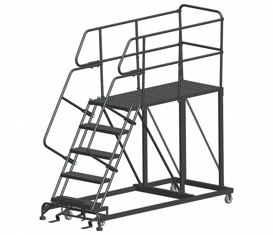 BALLYMORE Plataforma de Trabajo Rodante, 60", 36", Acero - 20Y811 ...