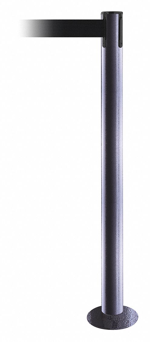 TENSABARRIER, Black, No Pattern, Barrier Post with Belt - 20YH58|889F ...