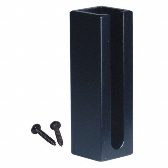 RETRACTA-BELT, Black, Black, Wall Mount Receiver - 20YV27|HDRE - Grainger