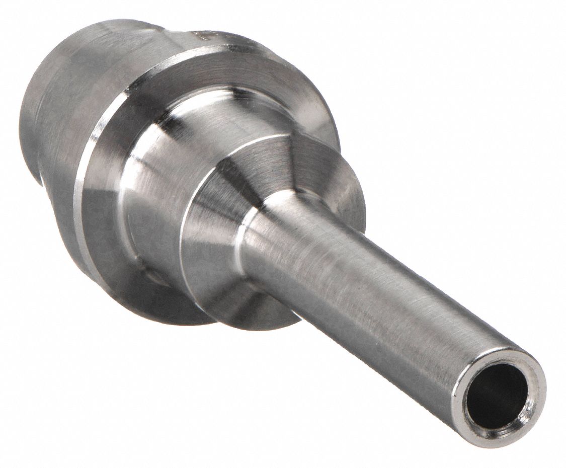 PARKER, 1/8 in OD x 1/4 in OD Fitting Size, Compression x Compression ...