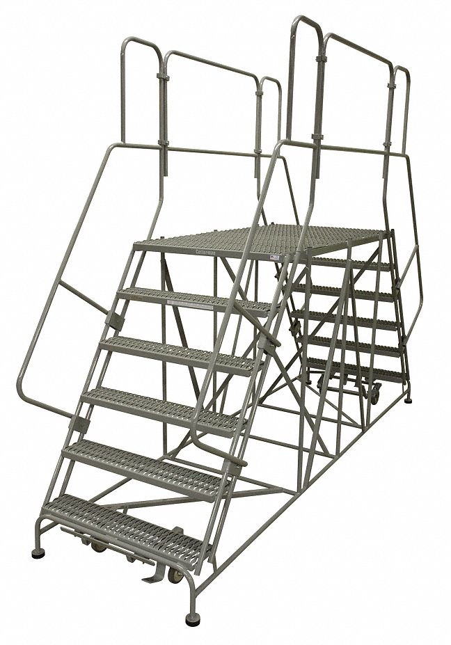 COTTERMAN, 5 ft Platform Ht - Max, 24 in x 60 in, Mobile Work Platform ...