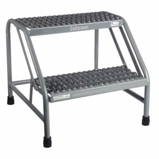 Step Stand,20 In H,500 lb.,Steel - Grainger