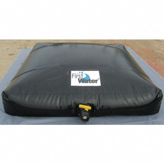 2,000 gal Capacity, 22 in Open Ht, Potable Water Storage Bladder ...