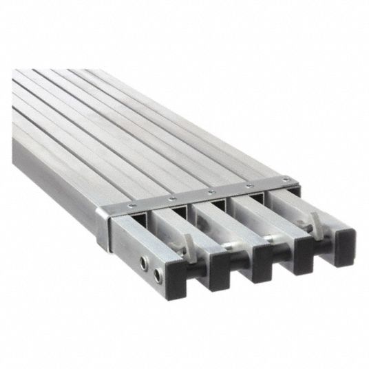 LITTLE GIANT, Aluminum, 12 in Overall Wd, Extension Plank - 4ZB12|10813 ...