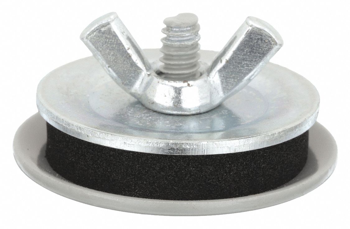 Oiltight Hole Seal, 0.50 in Conduit Size, 0.87 in Hole Dia., Galvanized ...