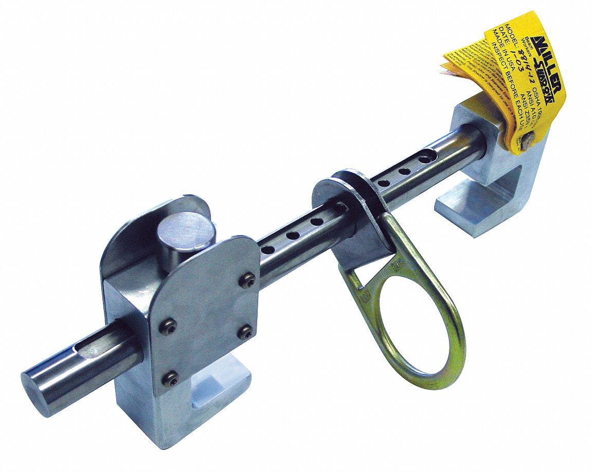 HONEYWELL MILLER, Fixed D-Ring, Sliding Beam Clamp, Beam Anchor ...
