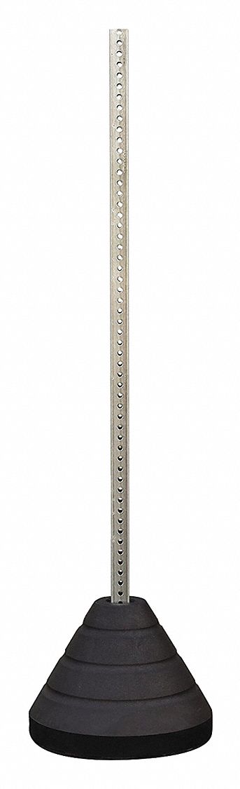 18 in Sign Base Lg, 18 in Sign Base Wd, Sign Base with Post - 20ZT34 ...