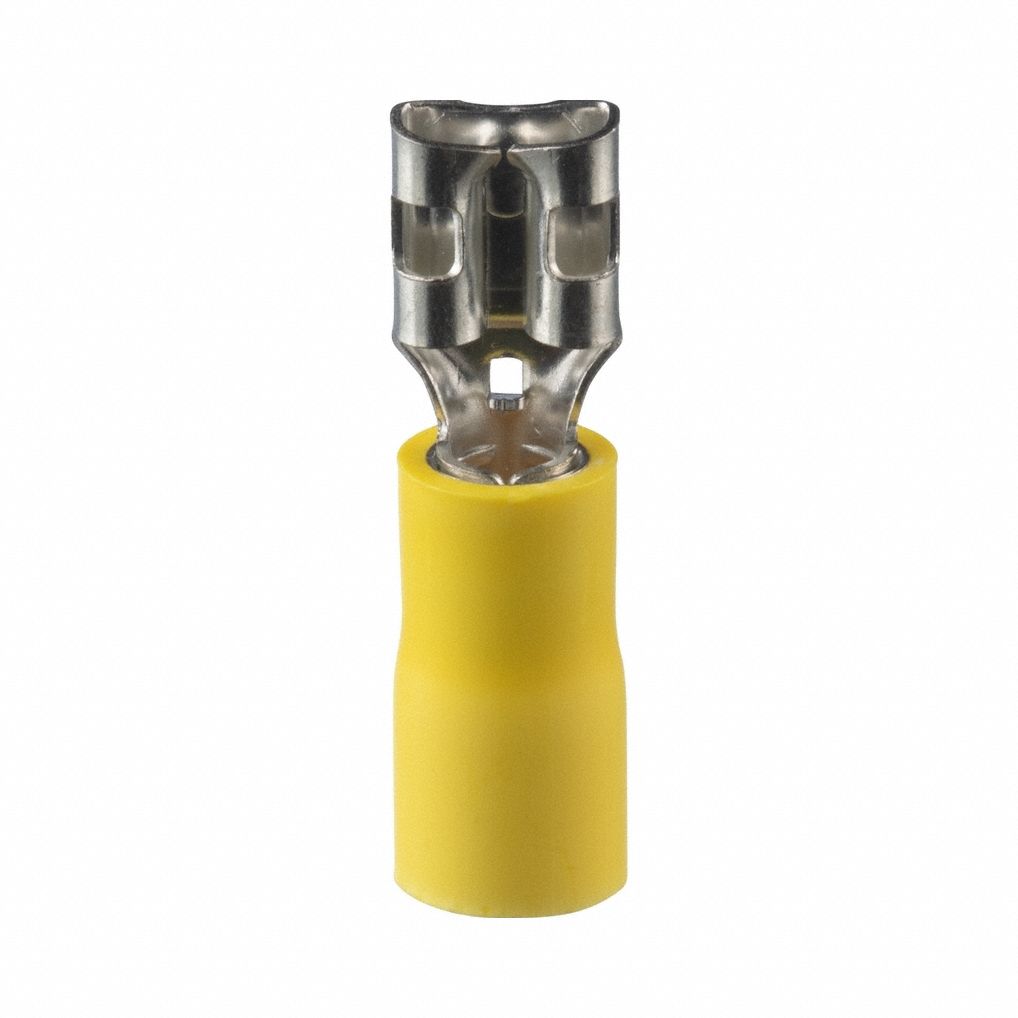 PANDUIT, Female Socket, Yellow, StrongHold(TM) EDV10-250-Q Disconnect ...
