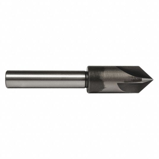 COUNTERSINK,4FL,HSS,BRT,1/2",82 deg. - Grainger