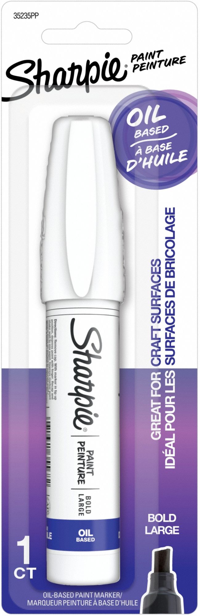 SHARPIE, Metal, White, Liquid Paint Marker - 811DJ9|35235PP - Grainger
