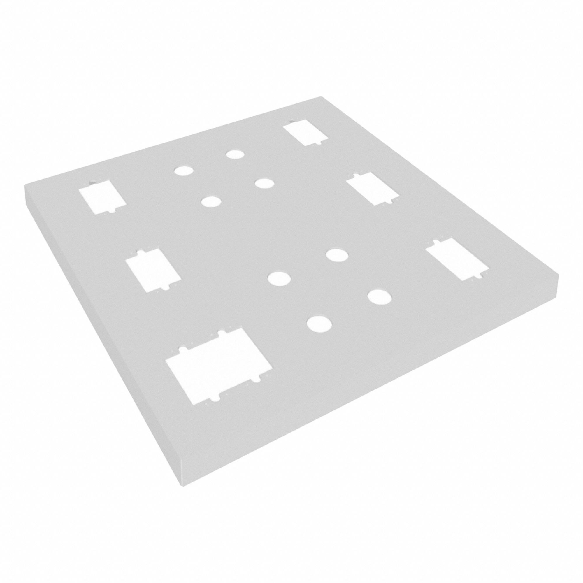 INSTOCK, 23 3/4 in Overall Lg, 23 3/4 in Overall Wd, Overhead Service ...