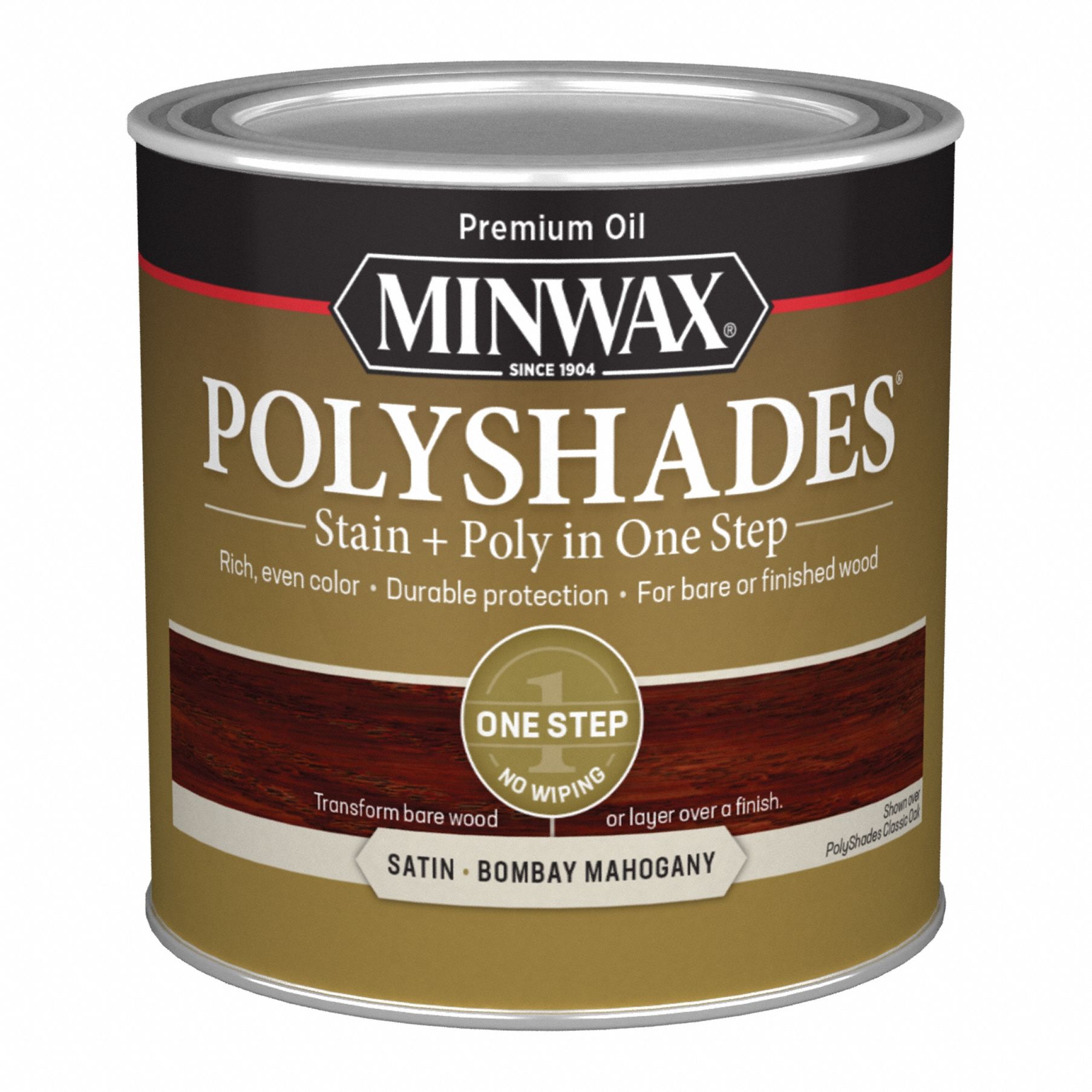MINWAX, Wood Stain and Sealer, Interior, Wood Stain - 831PA6|213804444 ...