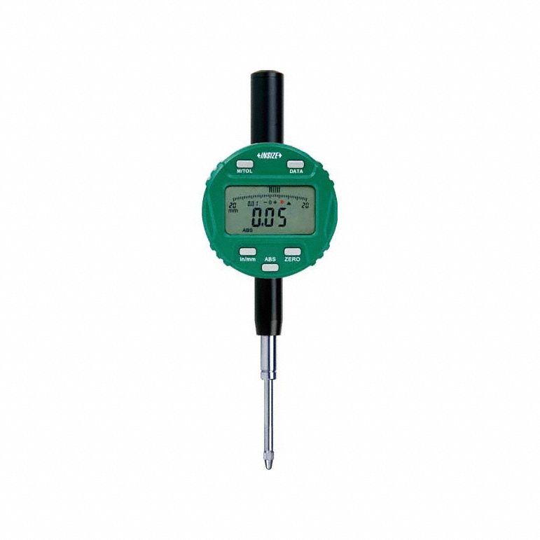 INSIZE, 0 in to 1 in /0 mm to 25.4 mm, Inch/Metric, Digital Indicator - 879ZE0|2139-25E - Grainger