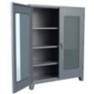 Clearview Stationary Shelf Cabinets - Grainger Industrial Supply