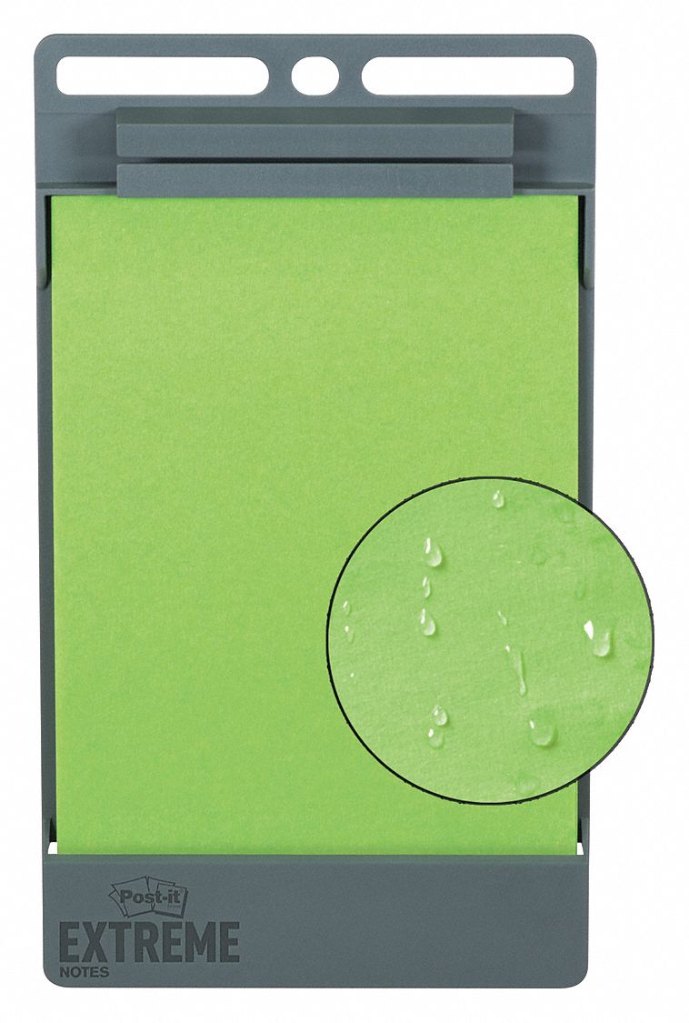 POST-IT Sticky Notes Dispenser, 4 1/2 in x 6 3/4 in, Super Sticky ...