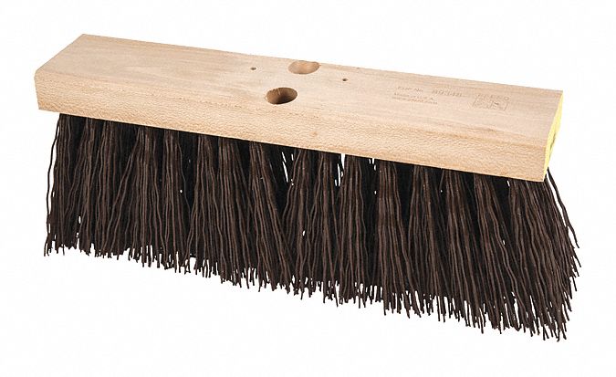 PFERD, Street Broom,Brown,Plastic,16" - 216C73|89348 - Grainger