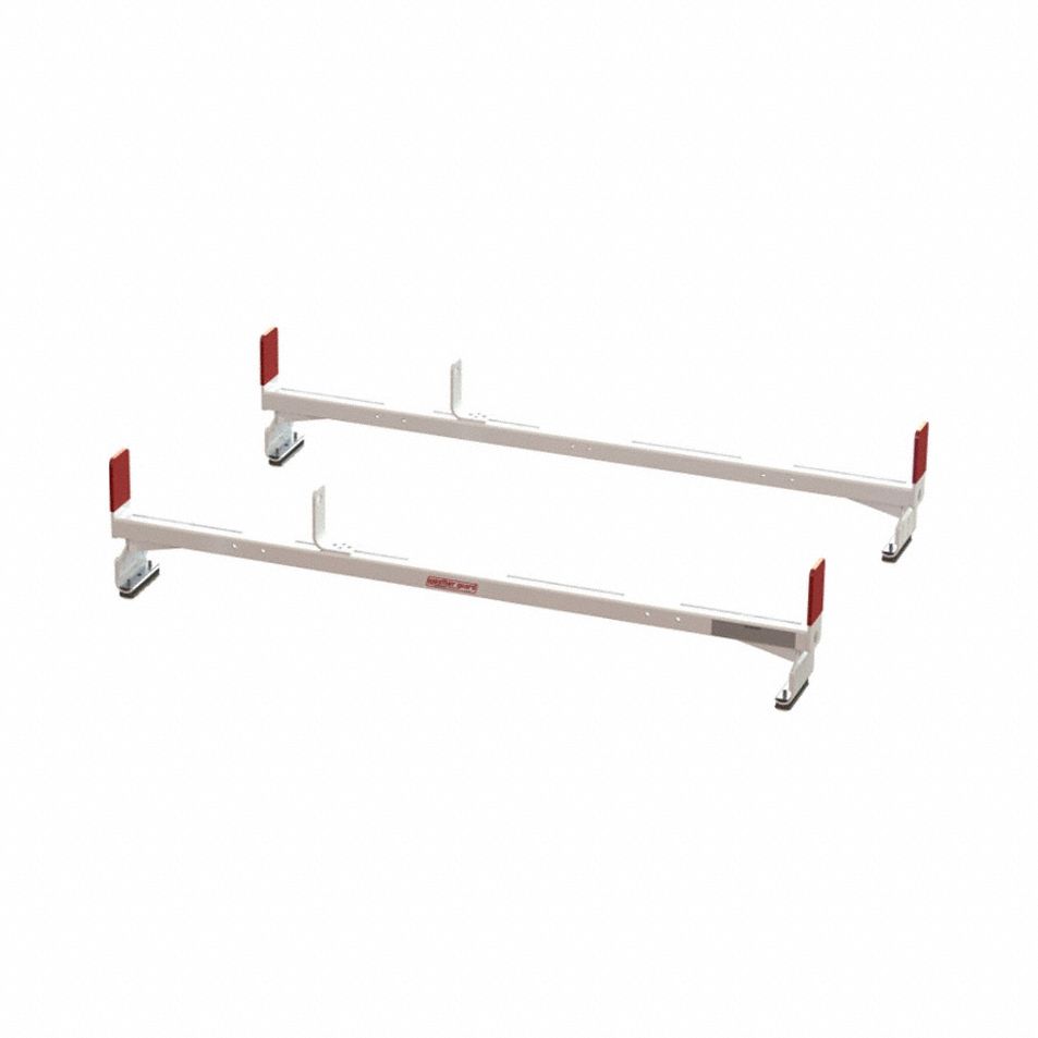 WEATHER GUARD, Aluminum, 12 in Overall Ht, Van Roof Rack - 820KG6|218-3 ...