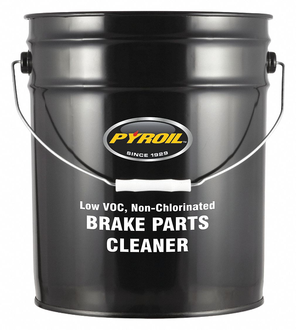PYROIL Brake Parts Cleaner, 5 gal Pail, Clear - 21A064|PYNCBPC5 - Grainger