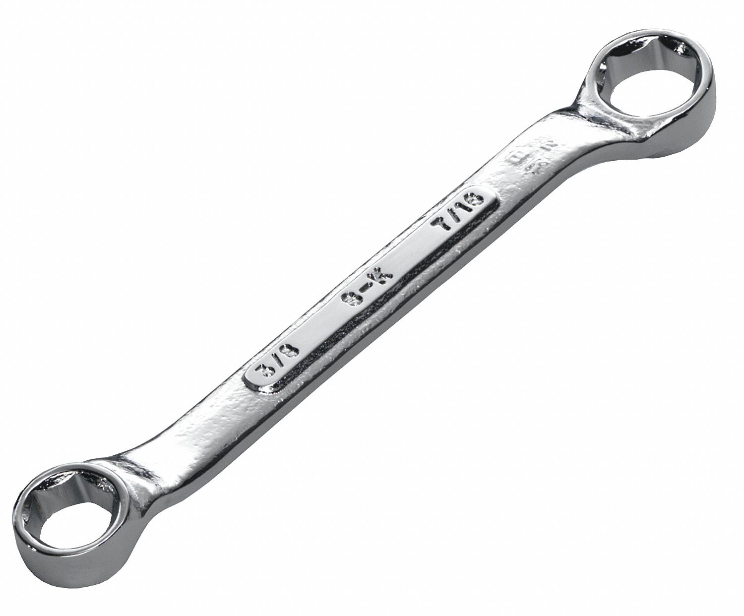 Double Box End Wrench Alloy Steel Chrome Head Size 1 2 In X 9 16 In