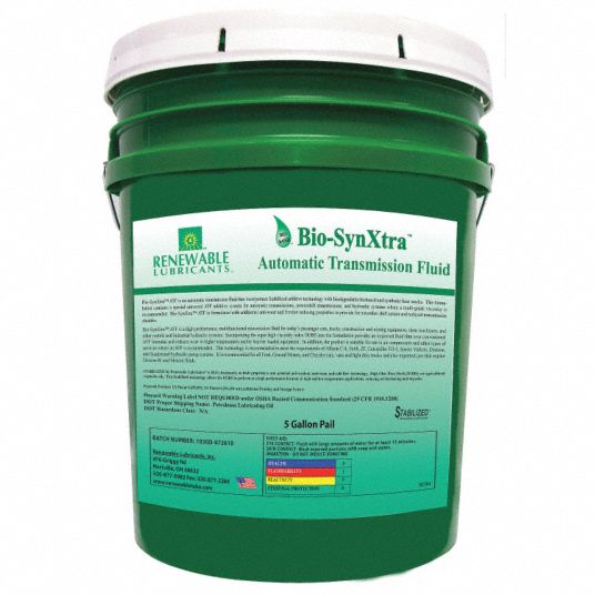 Bio-Based High Temperature Oil,5 Gal - Grainger