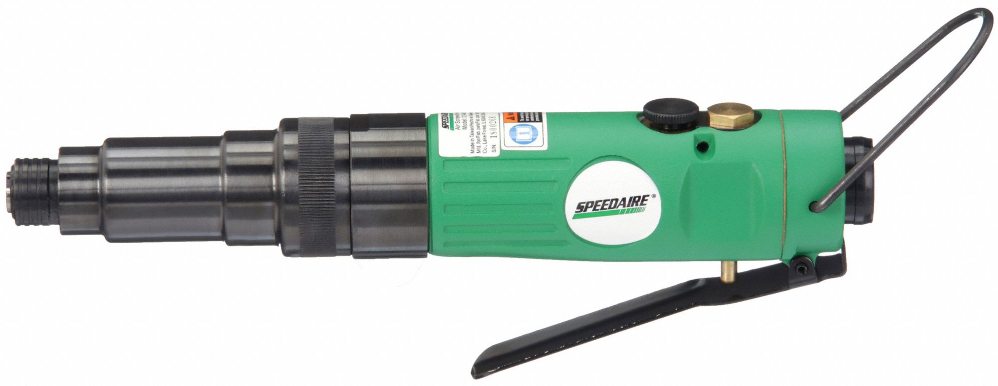 SPEEDAIRE Screwdriver: 1/4 in Quick Change, Gen Duty, 2.5 ft-lb to 5.8 ...