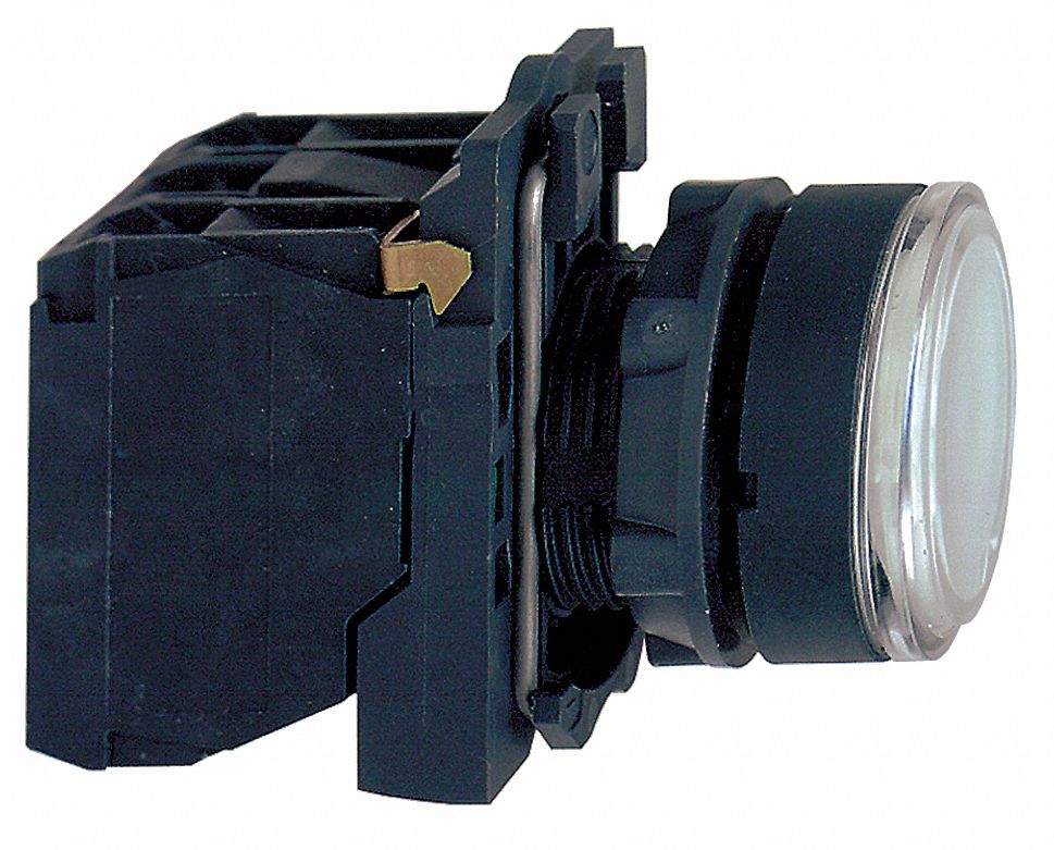 SCHNEIDER ELECTRIC, Illuminated, Flush Profile, Illuminated Push Button - 21AG59|XB5AW31G5 ...