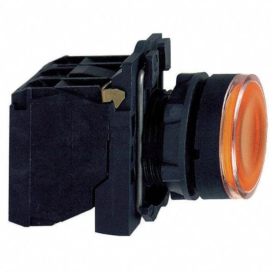 SCHNEIDER ELECTRIC, Illuminated, Flush Profile, Illuminated Push Button ...