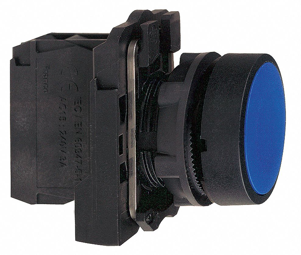 SCHNEIDER ELECTRIC, Non-Illuminated, Flush Profile, Flush Push Button ...