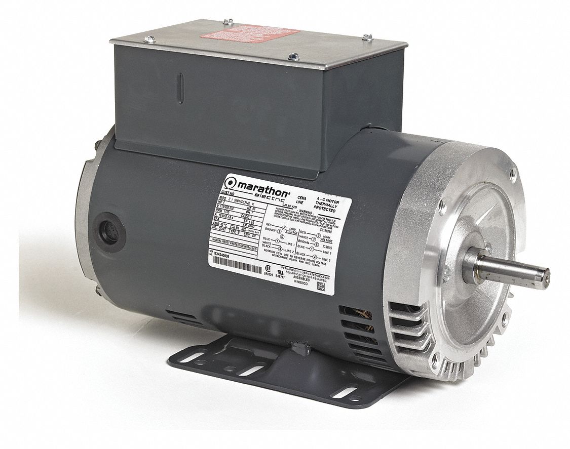 Pressure Washer Motor, Motor Design Capacitor-Start, Motor Enclosure ...