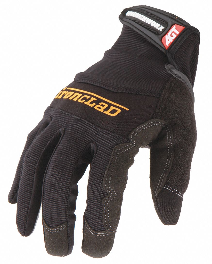 IRONCLAD Mechanics Gloves: L ( 9 ), Mechanics Glove, Full Finger ...