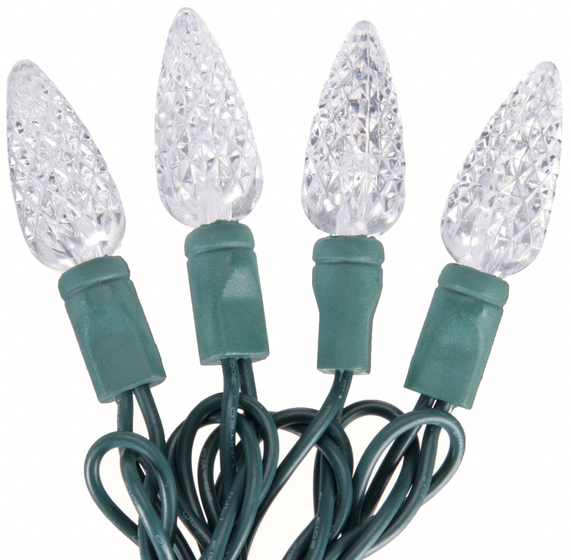 Strawberry Shape, 23 11/16 ft Lg, LED Holiday String Lights - 21AP79 ...