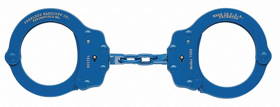 PEERLESS, Chain Link, Carbon Steel, Handcuffs - 21CH30|750B - Grainger