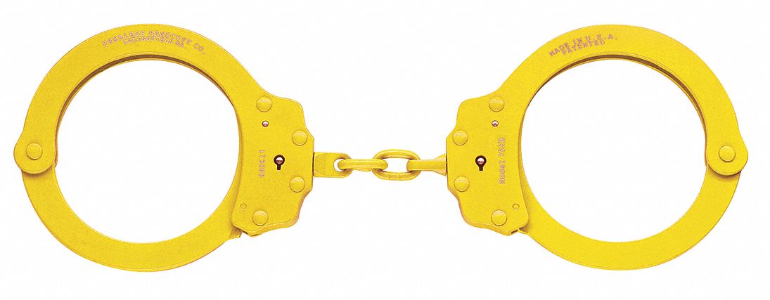 PEERLESS, Oversize Handcuff, Carbon Steel, Handcuffs - 21CH37|752C ...