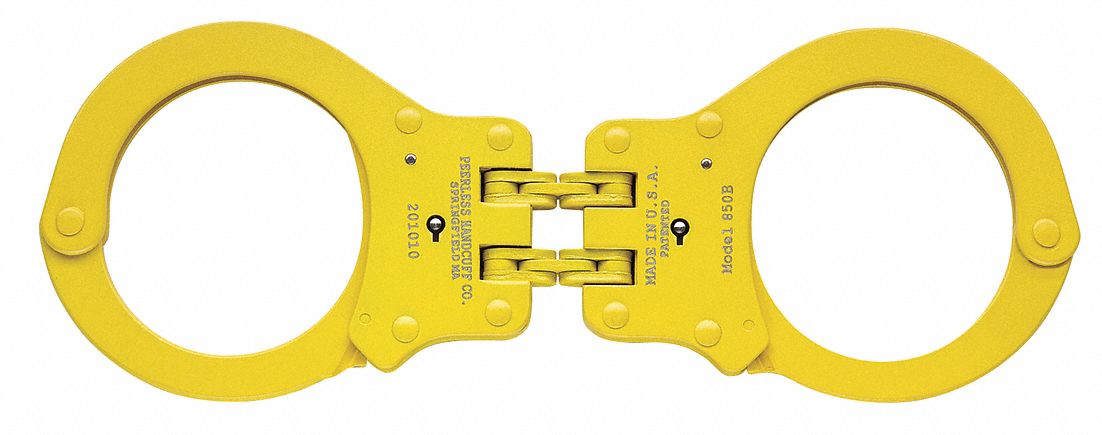 PEERLESS, Hinged, Steel, Handcuffs - 21CH42|850B - Grainger