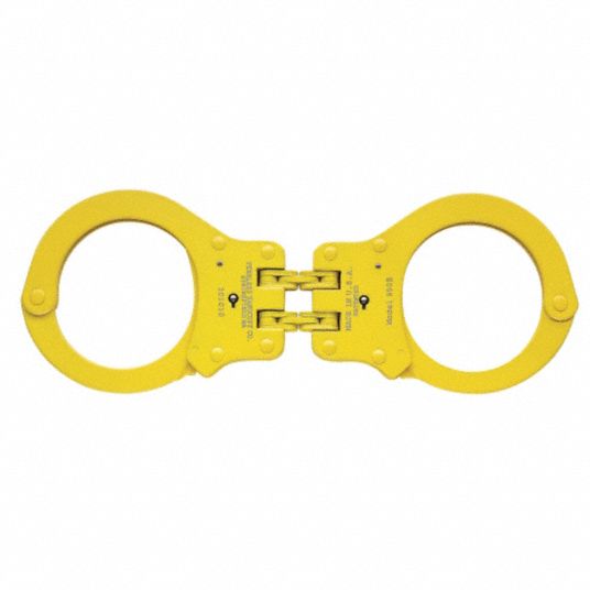 PEERLESS, Hinged, Steel, Handcuffs - 21CH42|850B - Grainger