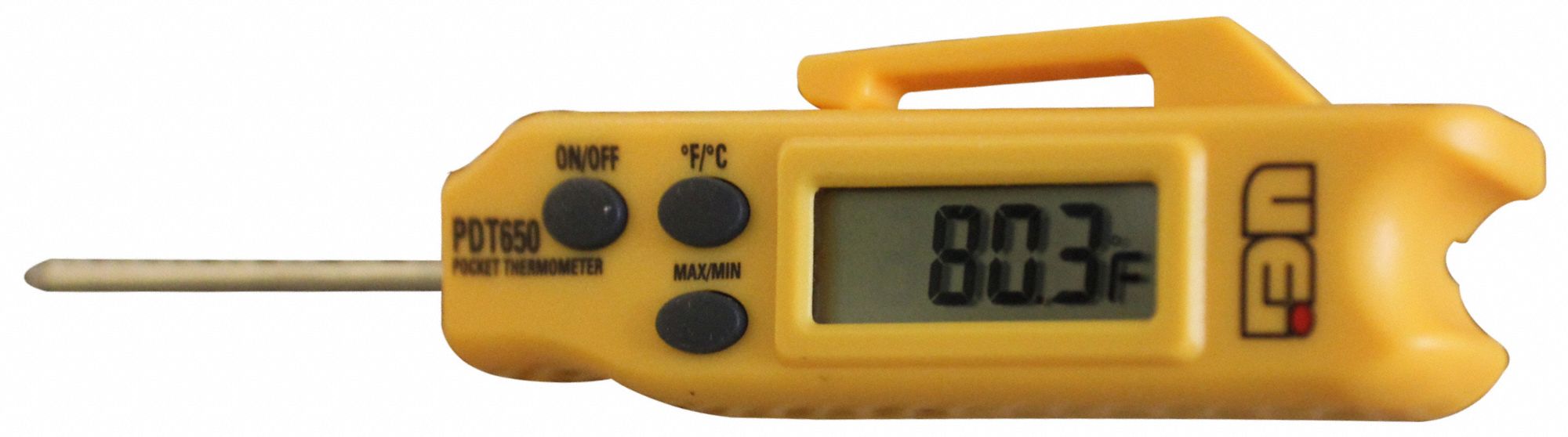 UEI TEST INSTRUMENTS Digital Pocket Thermometer: Side Reading Pen Style ...