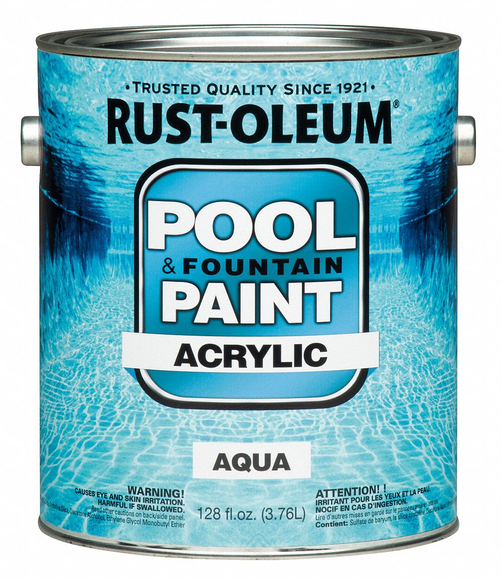 RUST-OLEUM Pintura, Color Acua, Acabado Medio Brillante, Cobertura 130 ...