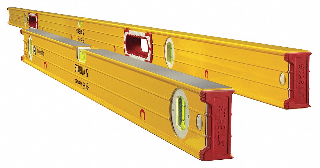 STABILA Aluminum Door Jam Level Set, 32 in, 78 in Length, Magnetic, Top ...