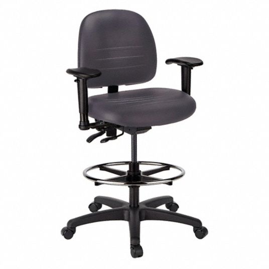 CRAMER, Rhino(TM)Plus, 33 in Max Seat Ht, Intensive Task Chair - 21D014 ...