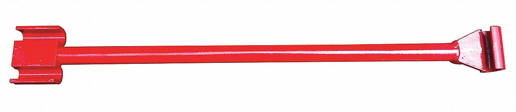 DAYTON, 36 in Overall Lg, 4 1/4 in Overall Wd, Turning Bar - 21D028 ...