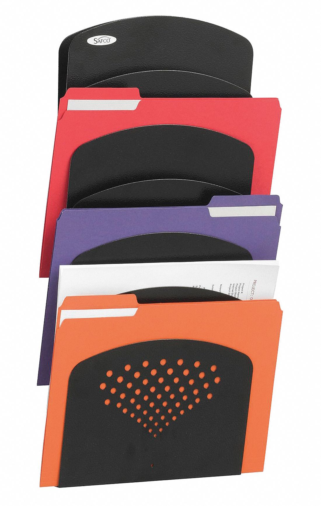 SAFCO, 7 Compartments, Metal/Steel, Wall File - 619W02|3185BL - Grainger