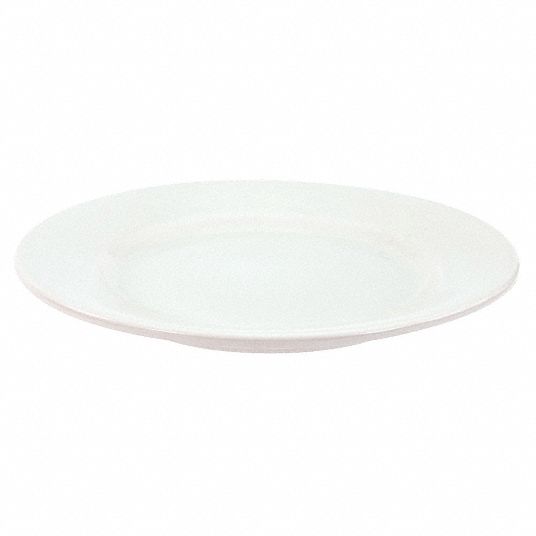 CRESTWARE, Alpine, Alpine White, Plate - 21D216|ALR47 - Grainger