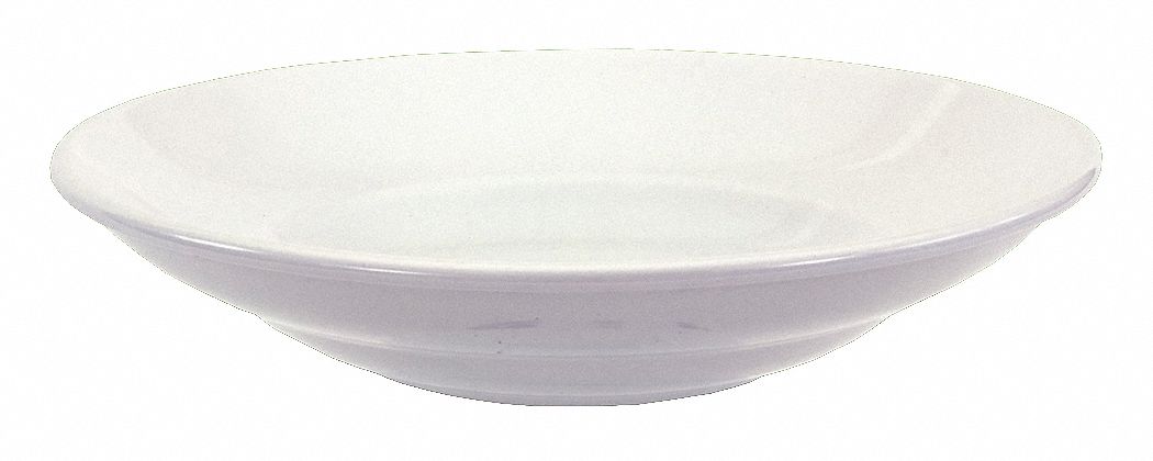 CRESTWARE, Alpine, Alpine White, Soup Plate - 21D244|AL47 - Grainger