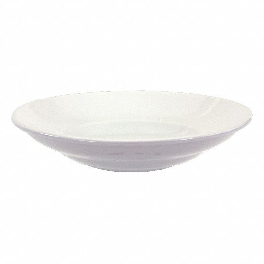 CRESTWARE, Alpine, Alpine White, Soup Plate - 21D244|AL47 - Grainger