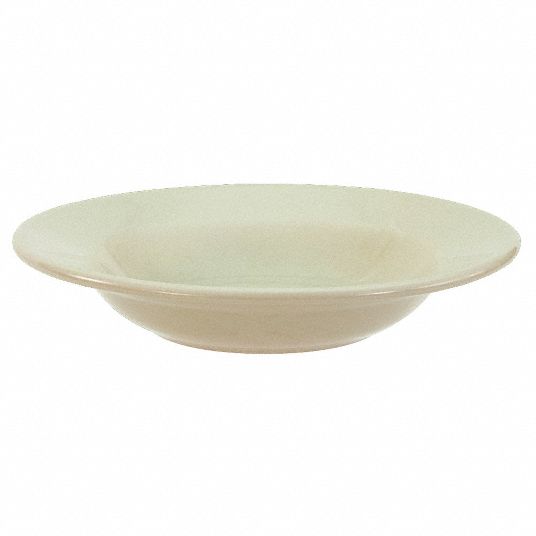 CRESTWARE, Dover, 12 oz Capacity, Rimmed Soup Bowl - 21D315|CM61 - Grainger