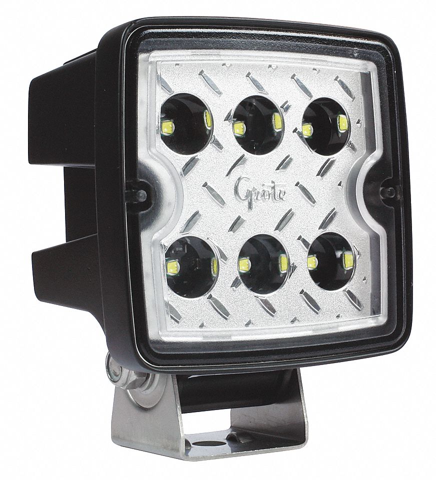 GROTE LAMP WORK LED WIDE FLOOD 24V - Vehicle Work Lights - GRO63F51 ...