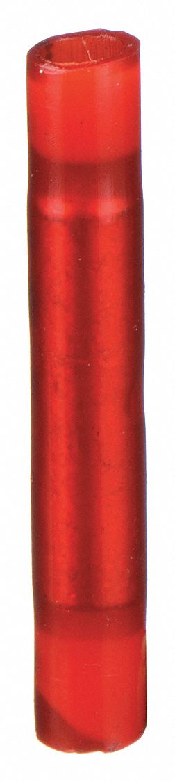 VELVAC, Red, Nylon, Butt Splice Connector - 21DG42|33130 - Grainger