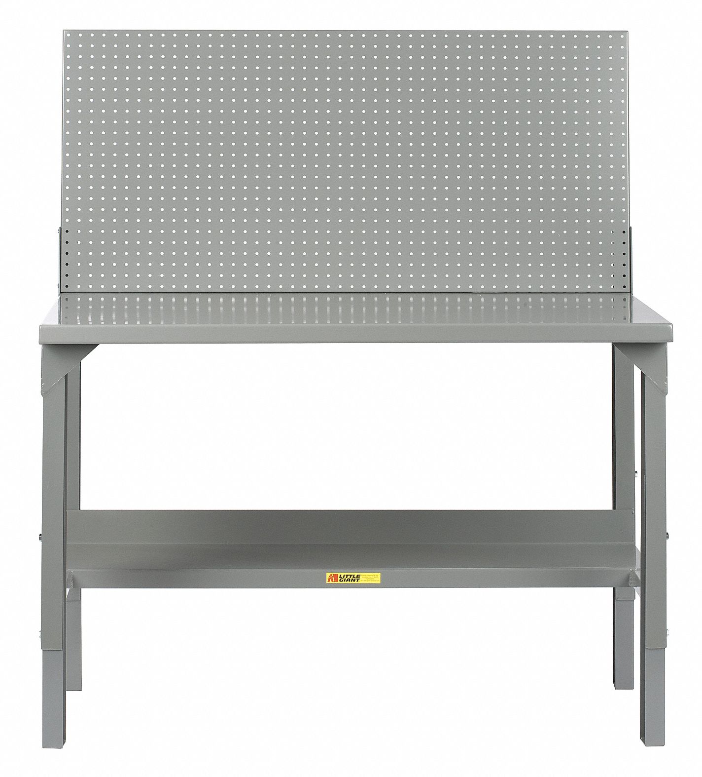 LITTLE GIANT, Adj Ht, Steel, Workbench with Panel - 21E634|WA-2860-PB ...