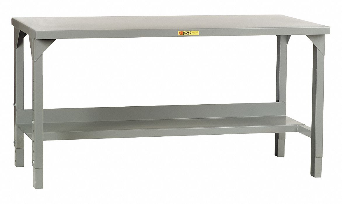 LITTLE GIANT, Adj Ht, Steel, Workbench - 21E685|WST2-3048-AH - Grainger