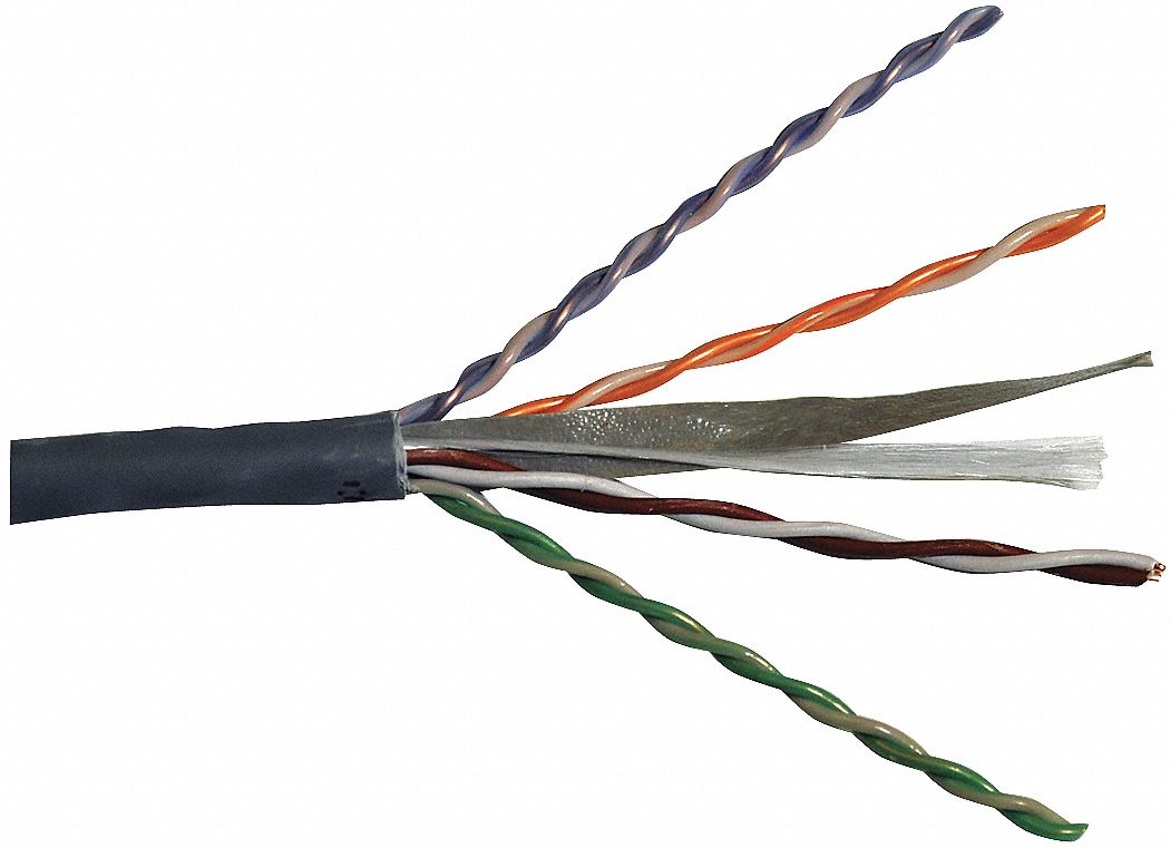CAROL, 1,000 ft Cable Lg, 23 AWG, Category Cable - 21EN39|CR6.30.10 ...